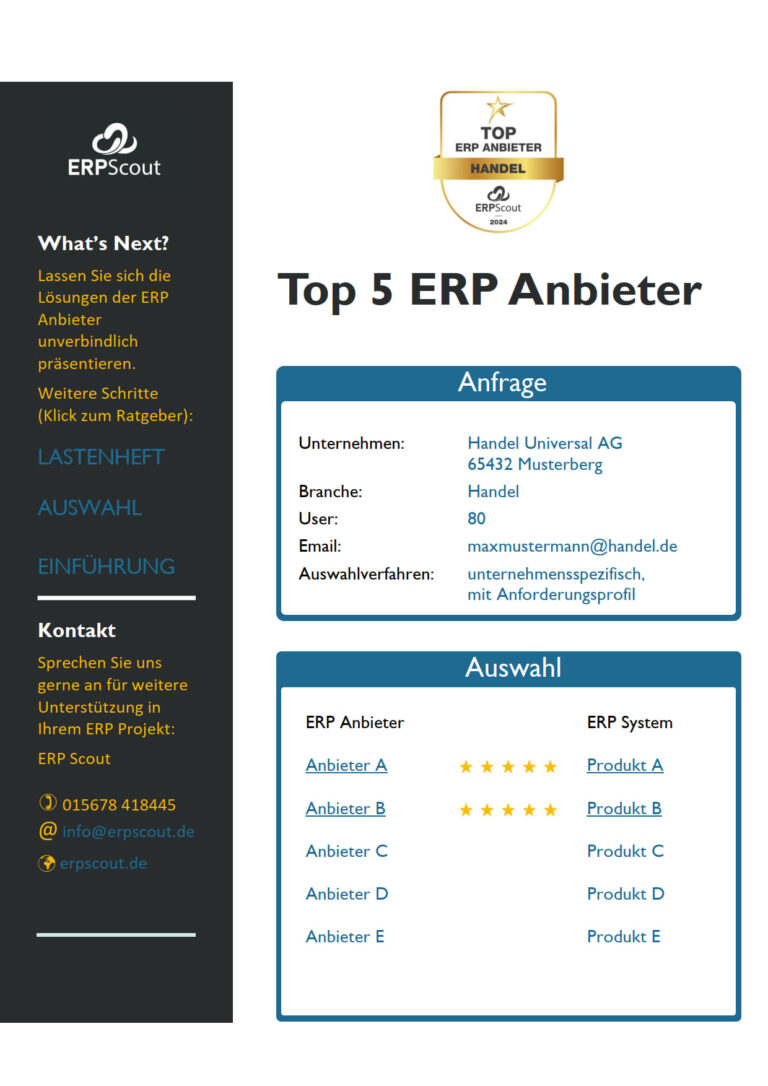 Über uns | ERP Scout